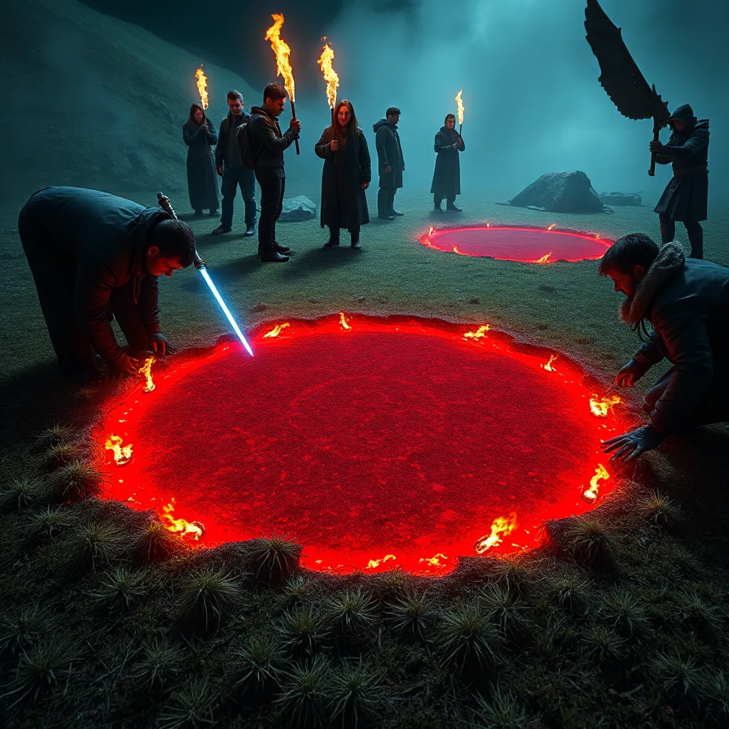 Unraveling the Mystery of the Red Circle on Ground : LevelUpTalk