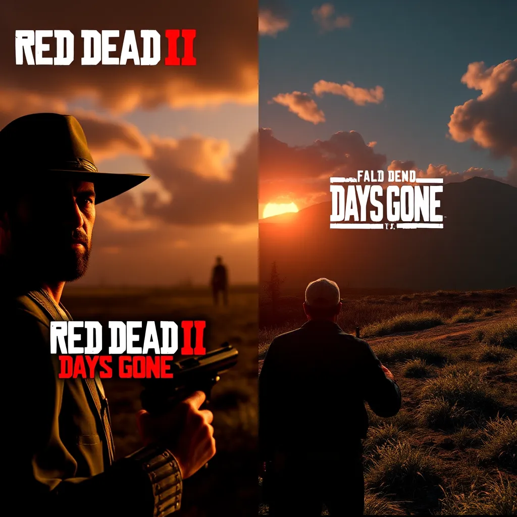 Comparing FOV in Red Dead 2 and Days Gone Gameplay : LevelUpTalk