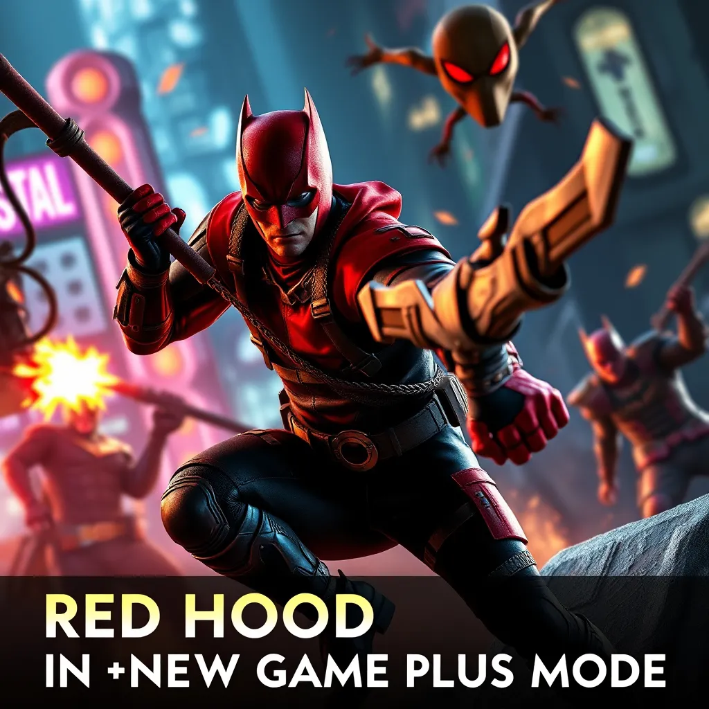 Red Hood Steals the Spotlight in New Game Plus Mode : LevelUpTalk