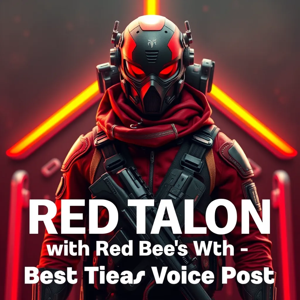 Finding the Red Talon Agent with Izz Bee's Voice Actor : LevelUpTalk
