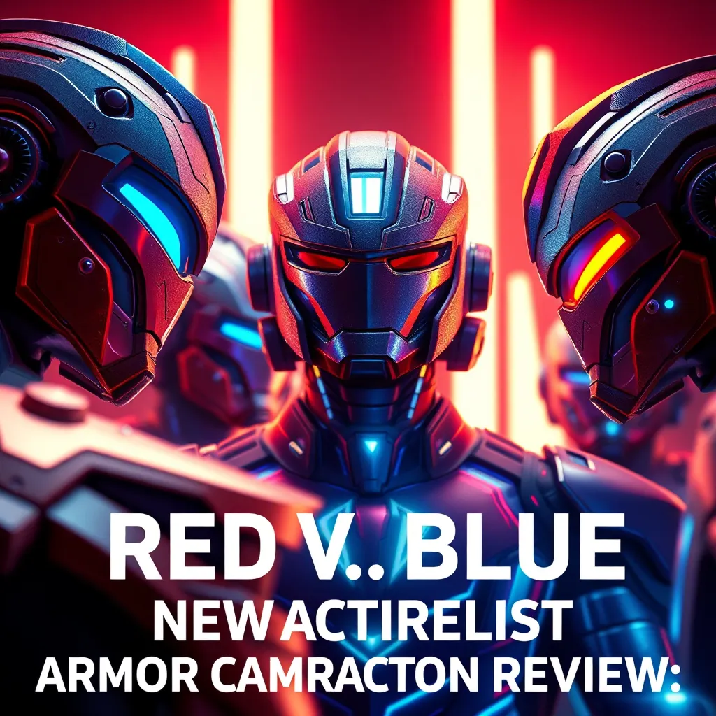 New Red Vs. Blue Characters: Armor Customization Review : LevelUpTalk