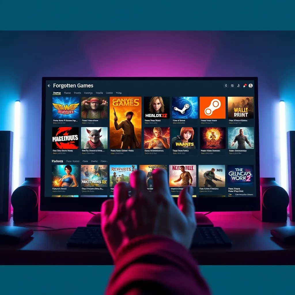 Get Steam Recommendations for Forgotten Games Easily : LevelUpTalk