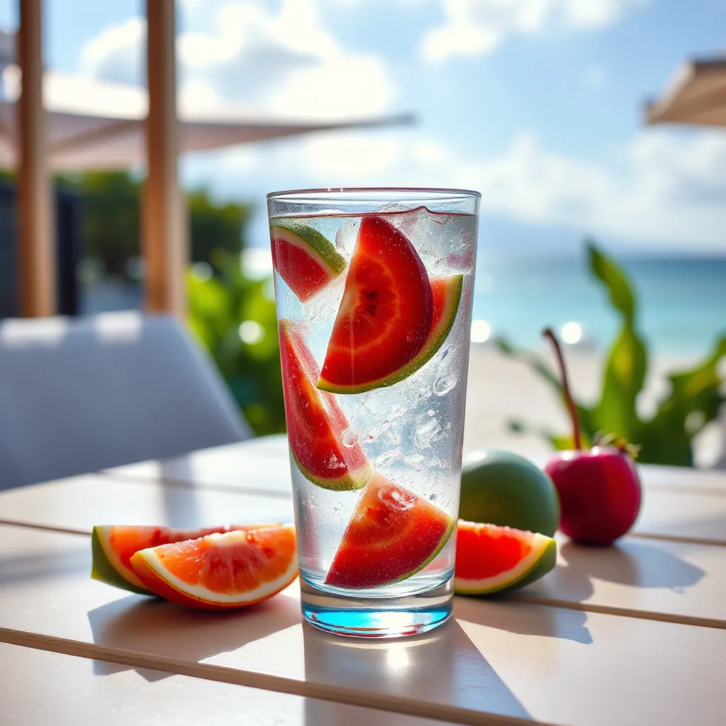 Enjoying Refreshing Cold Water on Hot Summer Days : LevelUpTalk