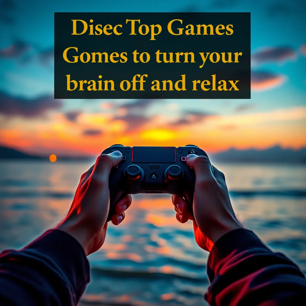 Discover Top Games to Turn Your Brain Off and Relax : LevelUpTalk