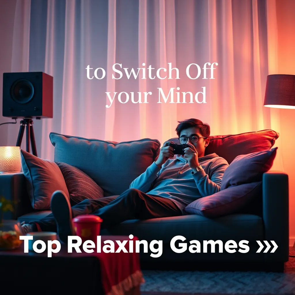 Top Relaxing Games to Switch Off Your Mind : LevelUpTalk
