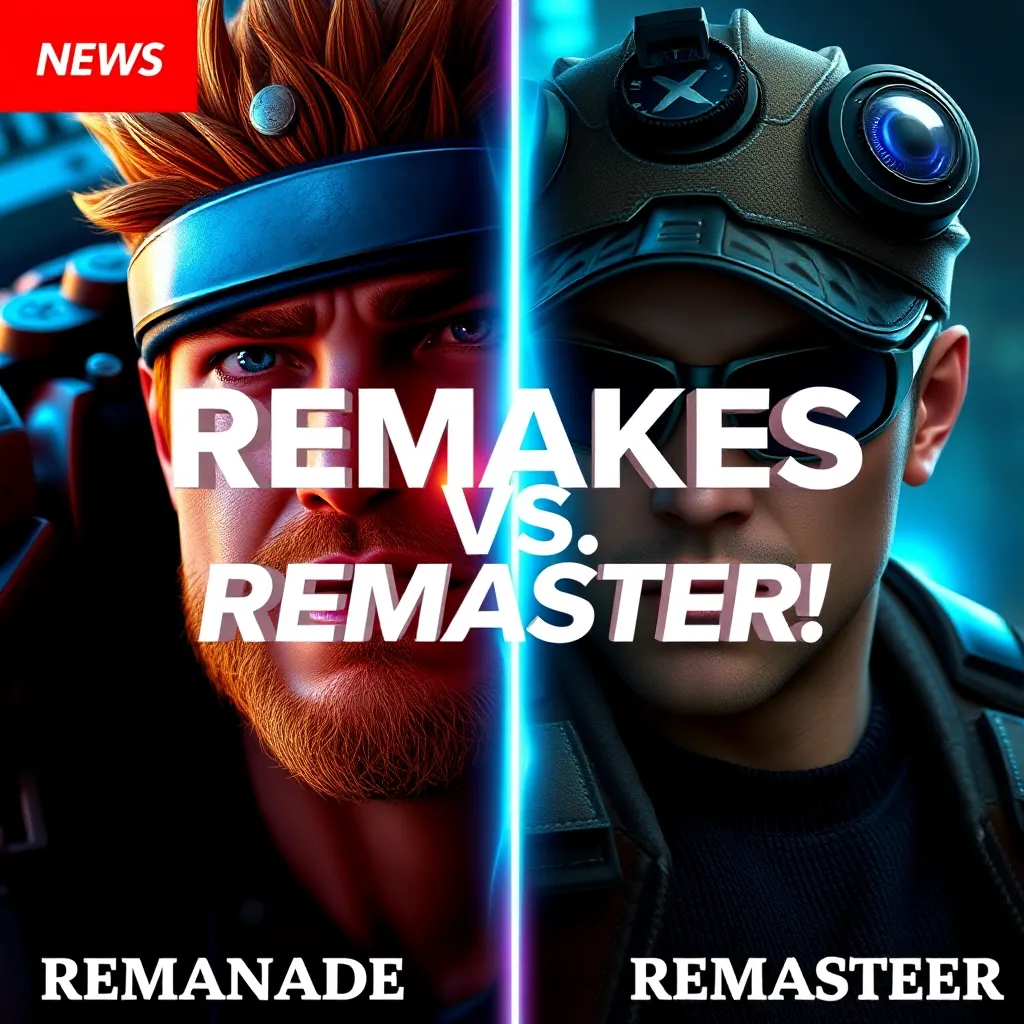 Understanding the Difference: Remakes vs. Remasters : LevelUpTalk