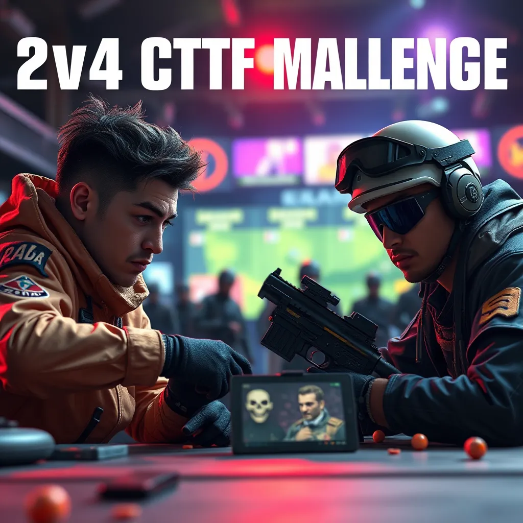 Renegade and Legend Take on 2v4 CTF Challenge : LevelUpTalk