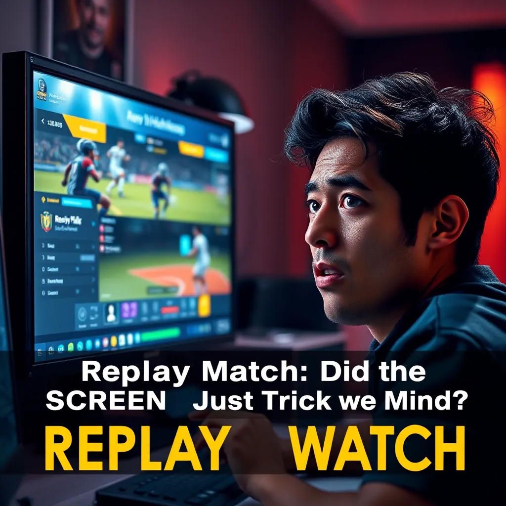 Replay Match: Did the Screen Just Trick My Mind? : LevelUpTalk