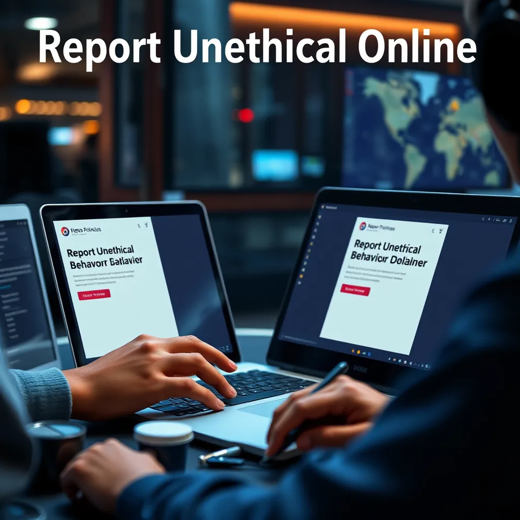 Report Unethical Behavior Online: How to Act : LevelUpTalk