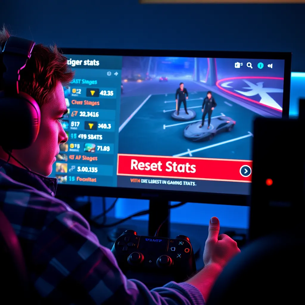 How to Reset Stats in Competitive Gaming Lobbies : LevelUpTalk