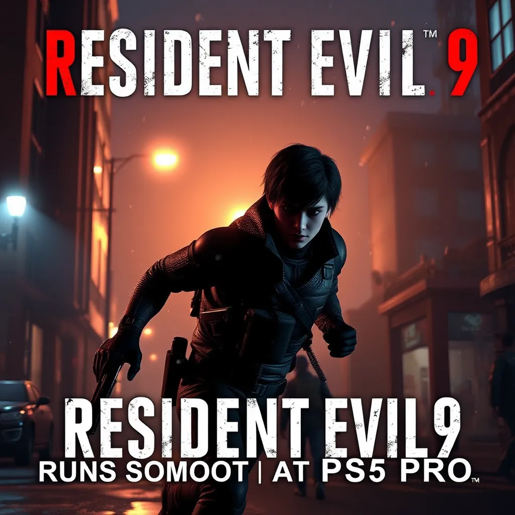 Resident Evil 9 Runs Smooth at 120FPS on PS5 Pro : LevelUpTalk
