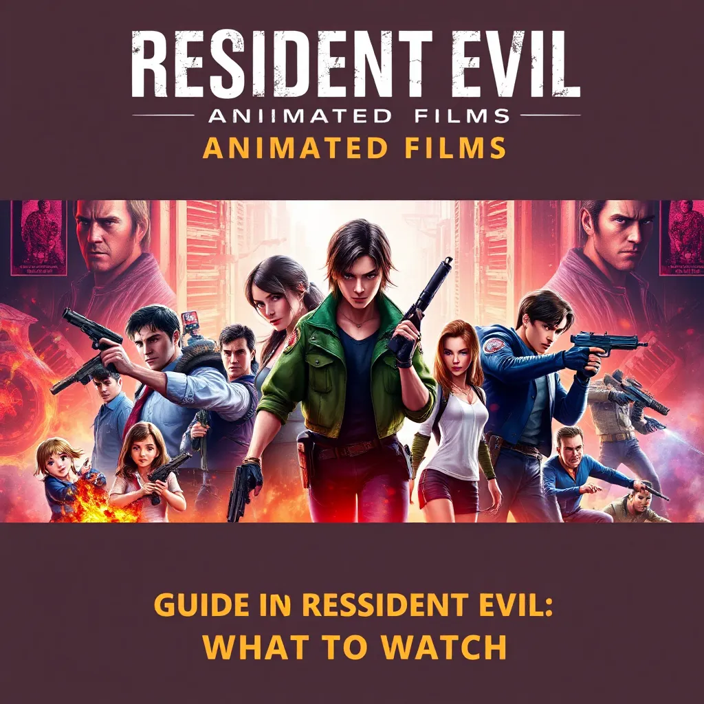 Guide to Resident Evil Animated Films: What to Watch : LevelUpTalk