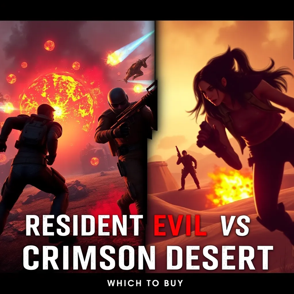 Resident Evil Requiem vs Crimson Desert: Which to Buy? : LevelUpTalk