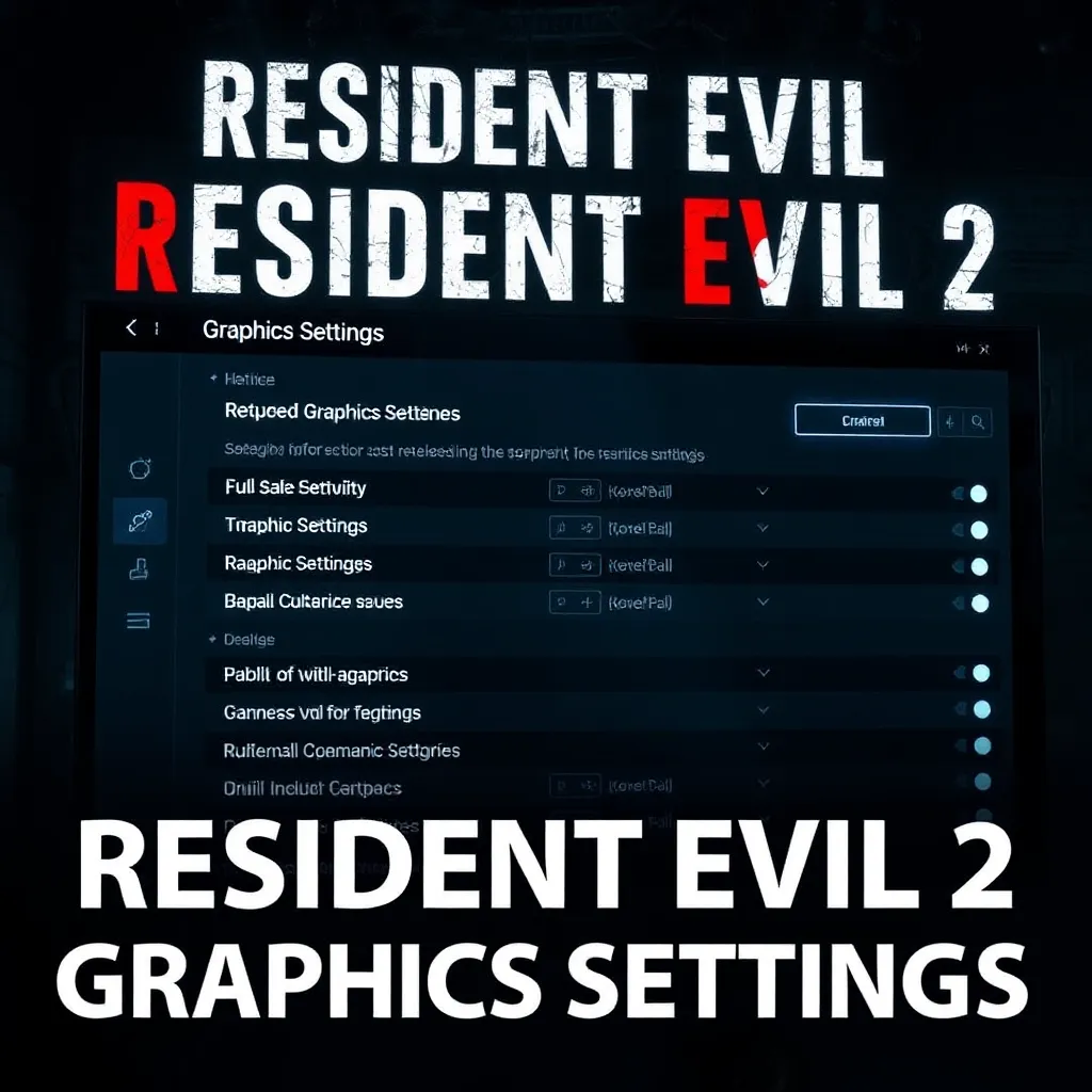 Fixing Graphics Issues in Resident Evil 2 for Beginners : LevelUpTalk