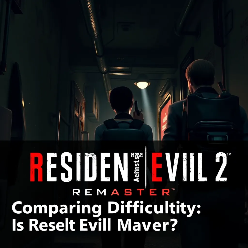 Comparing Difficulty: Is Resident Evil 2 Remaster Harder? : LevelUpTalk