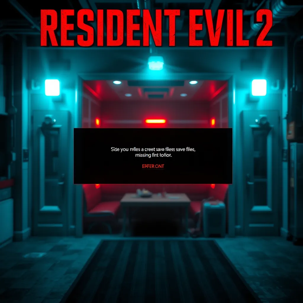 Troubleshooting Resident Evil 2 Save Files Not Showing : LevelUpTalk