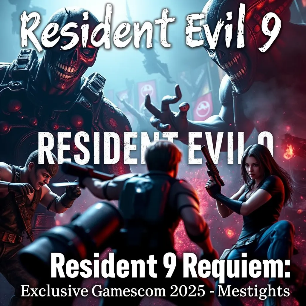 Resident Evil 9 Requiem: Exclusive Gamescom 2025 Insights : LevelUpTalk
