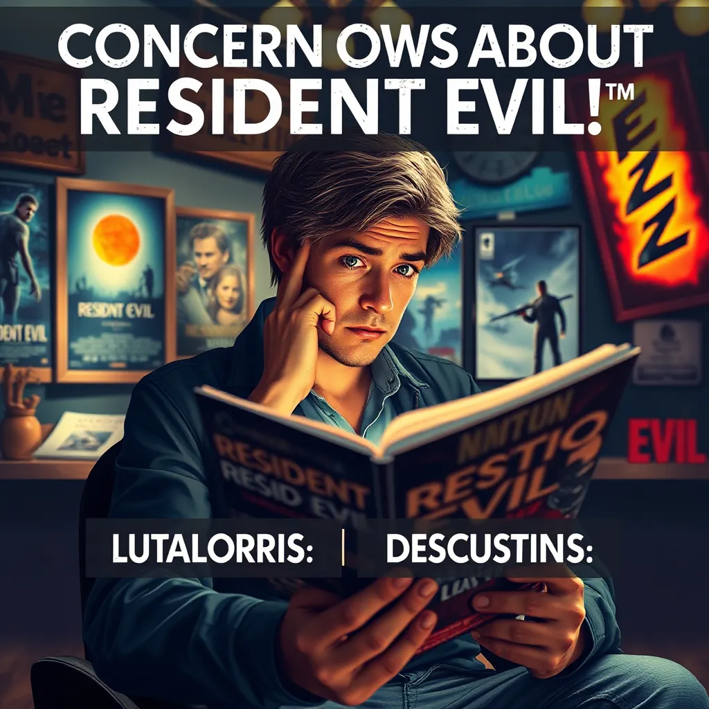 Concern Grows Over Upcoming Resident Evil Adaptation : LevelUpTalk