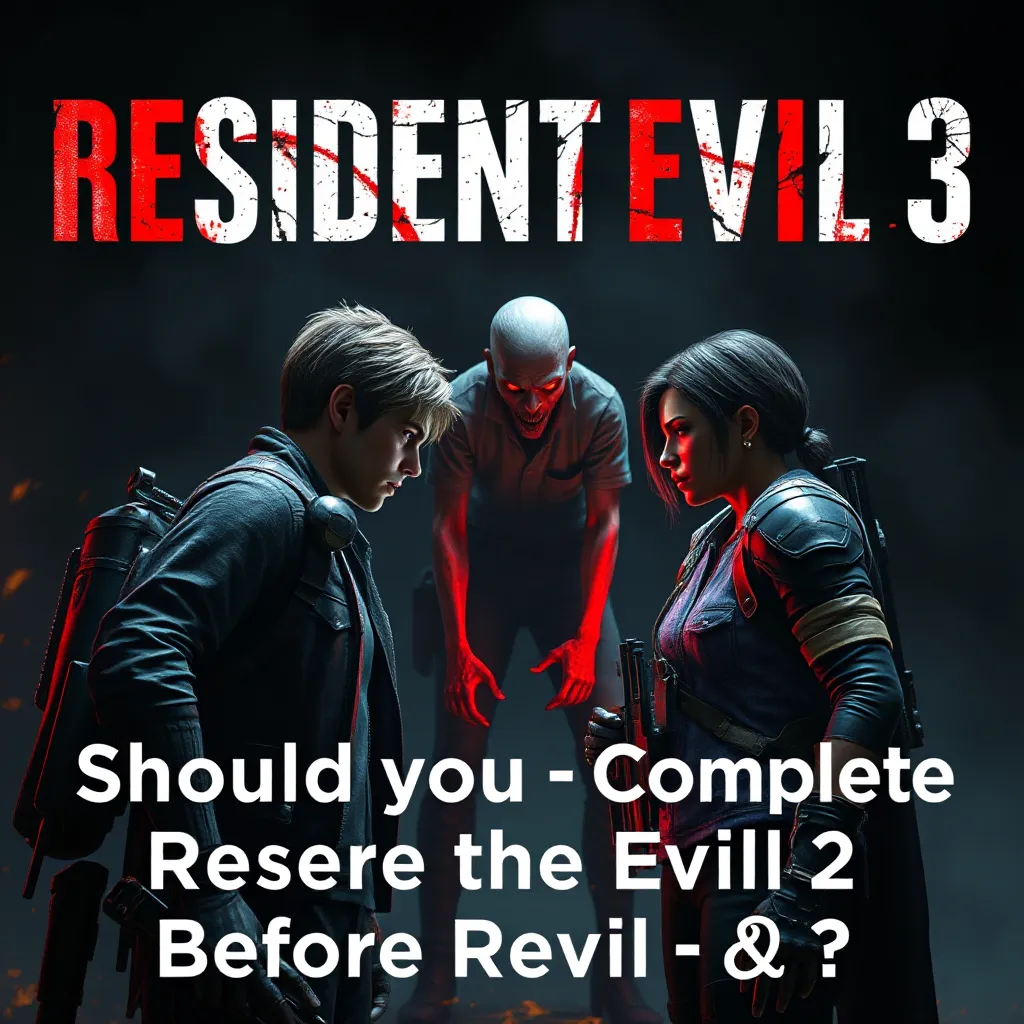 Should You Complete Resident Evil 2 Before Resident Evil 3? : LevelUpTalk