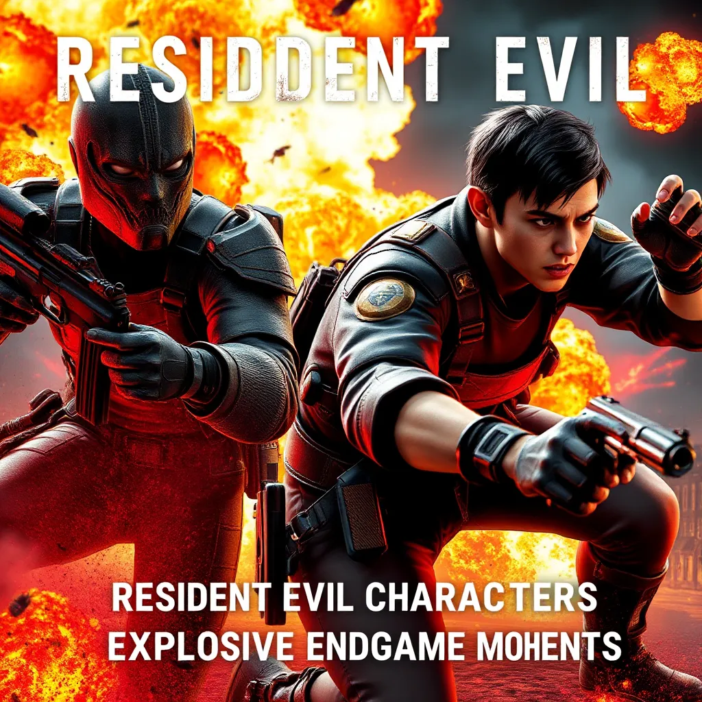 Resident Evil Characters Face Explosive Endgame Moments : LevelUpTalk