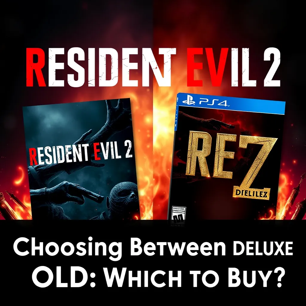 Choosing Between RE2 Deluxe and RE7 Gold: Which to Buy? : LevelUpTalk