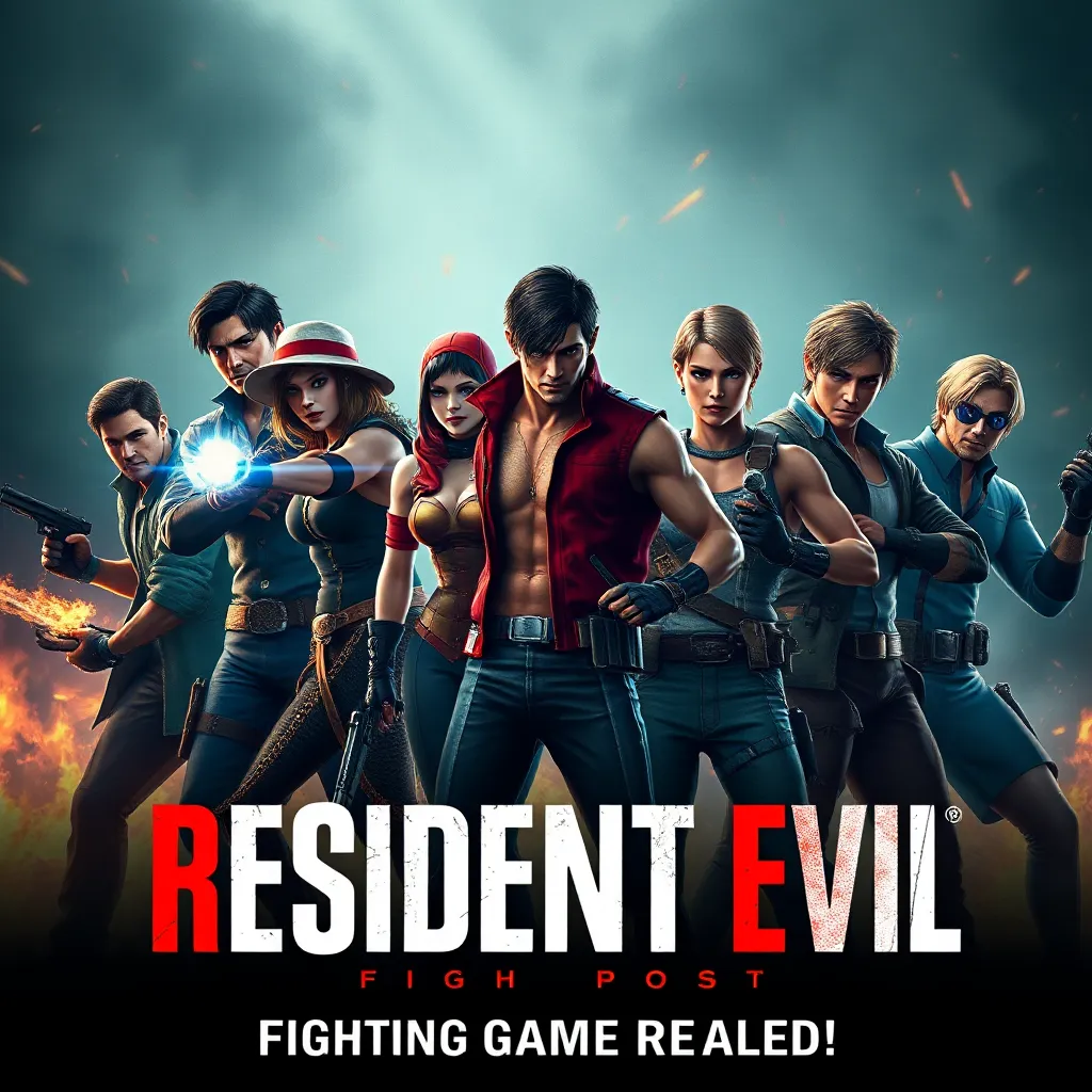 Ultimate Resident Evil Fighting Game Roster Revealed! : LevelUpTalk