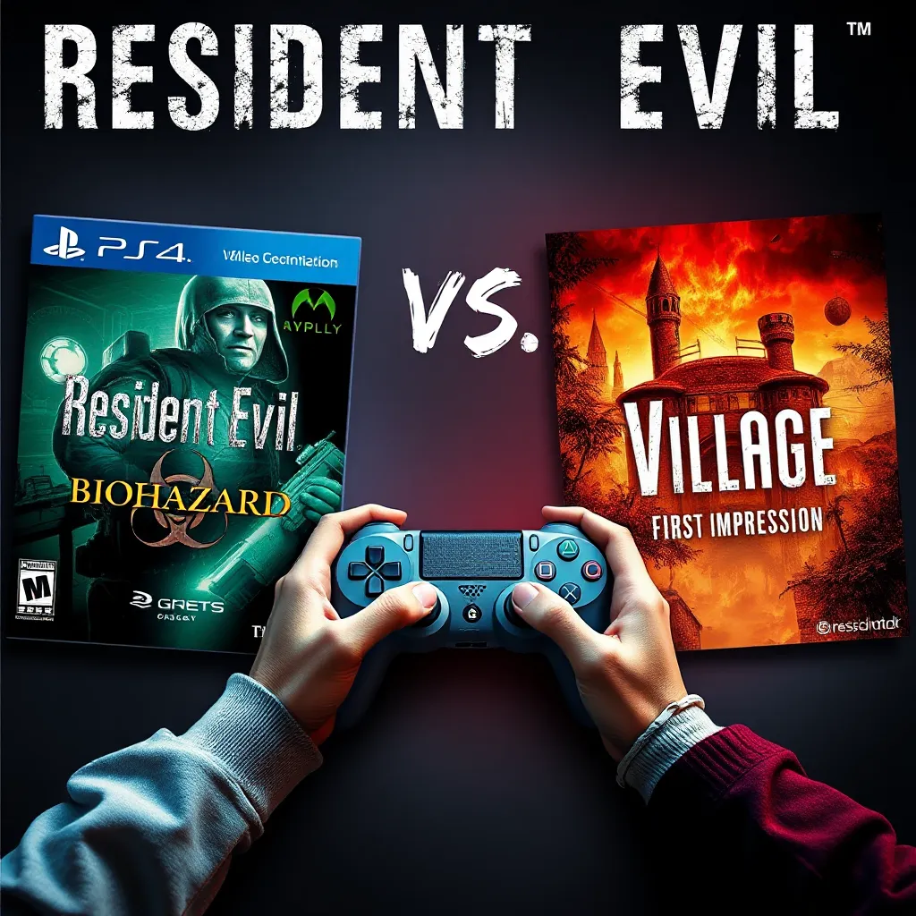 Choosing Between Village and Biohazard: First Impressions : LevelUpTalk