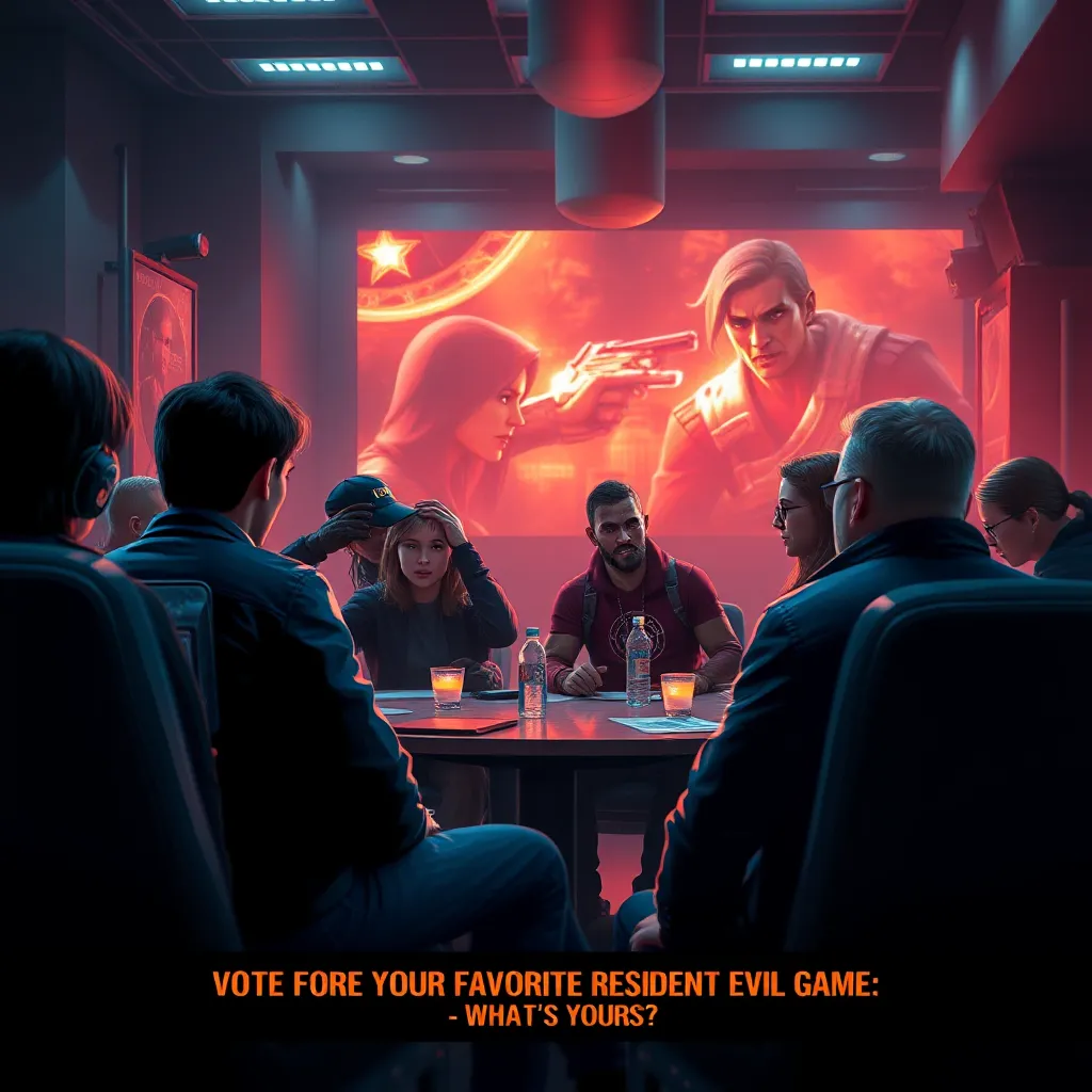 Vote for Your Favorite Resident Evil Game: What's Yours? : LevelUpTalk