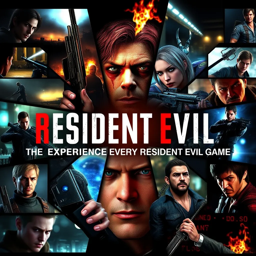Estimate the Time to Experience Every Resident Evil Game : LevelUpTalk