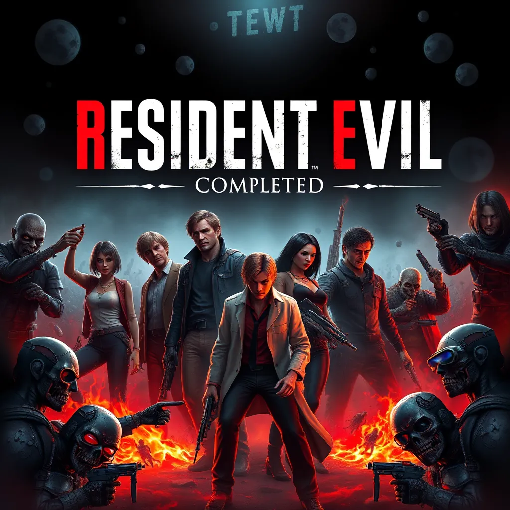 First Three Games of Resident Evil HD Completed : LevelUpTalk