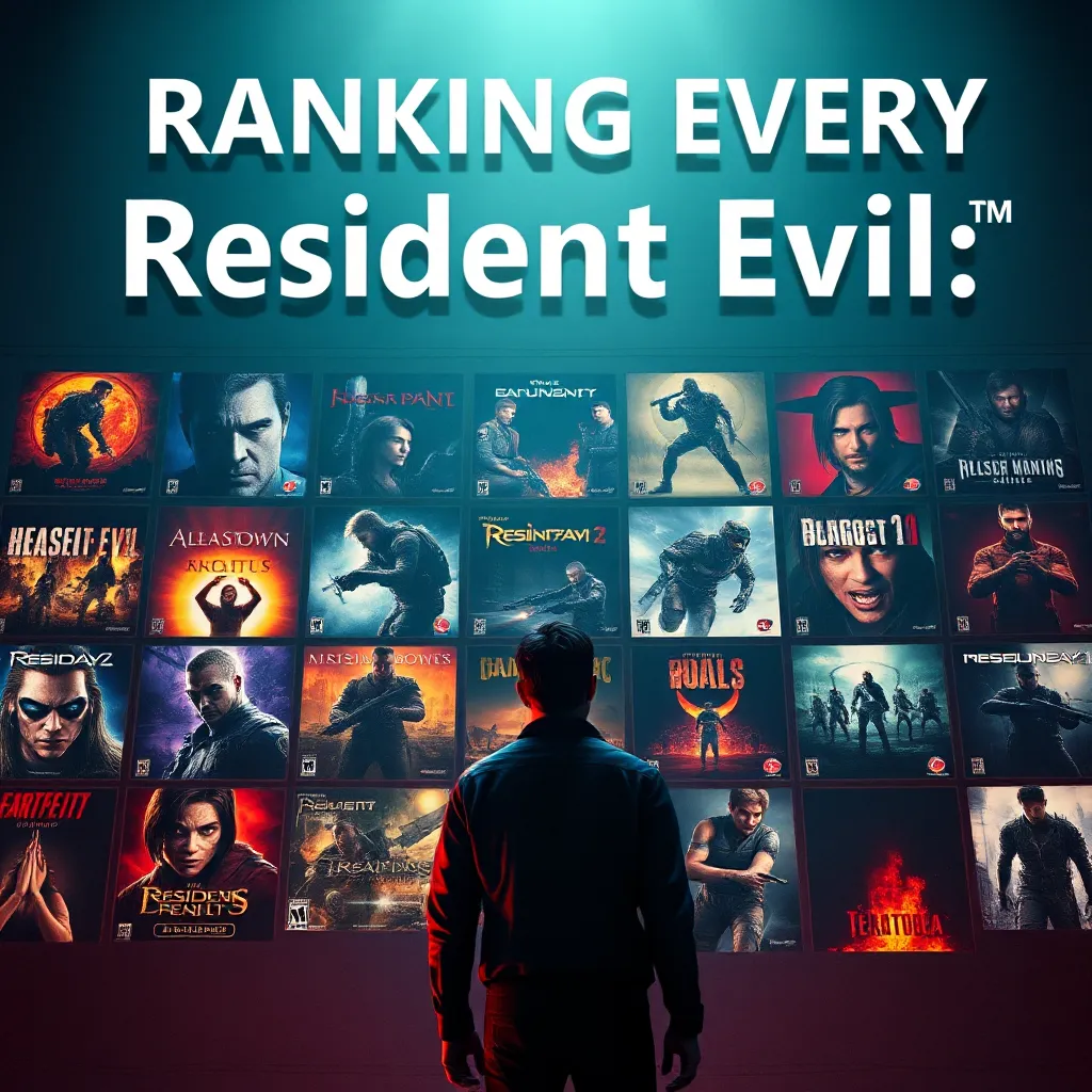 My Journey Through Every Resident Evil Game Ranked : LevelUpTalk
