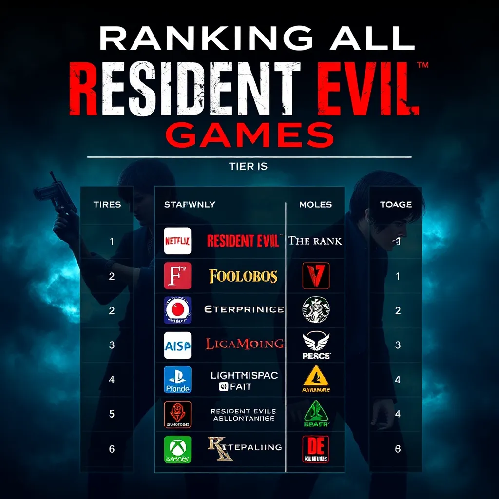 Ranking All Resident Evil Games: My Personal Tier List : LevelUpTalk