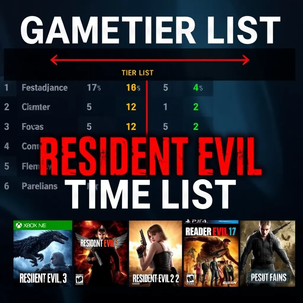 Ranking My Top Resident Evil Games and Spinoffs : LevelUpTalk