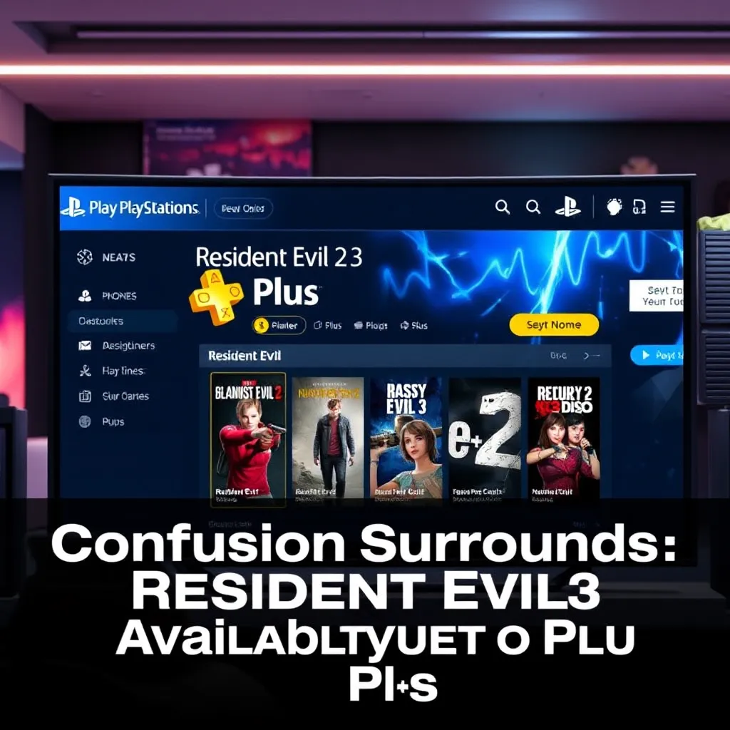 Confusion Surrounds Resident Evil 2+3 Availability on PS Plus : LevelUpTalk