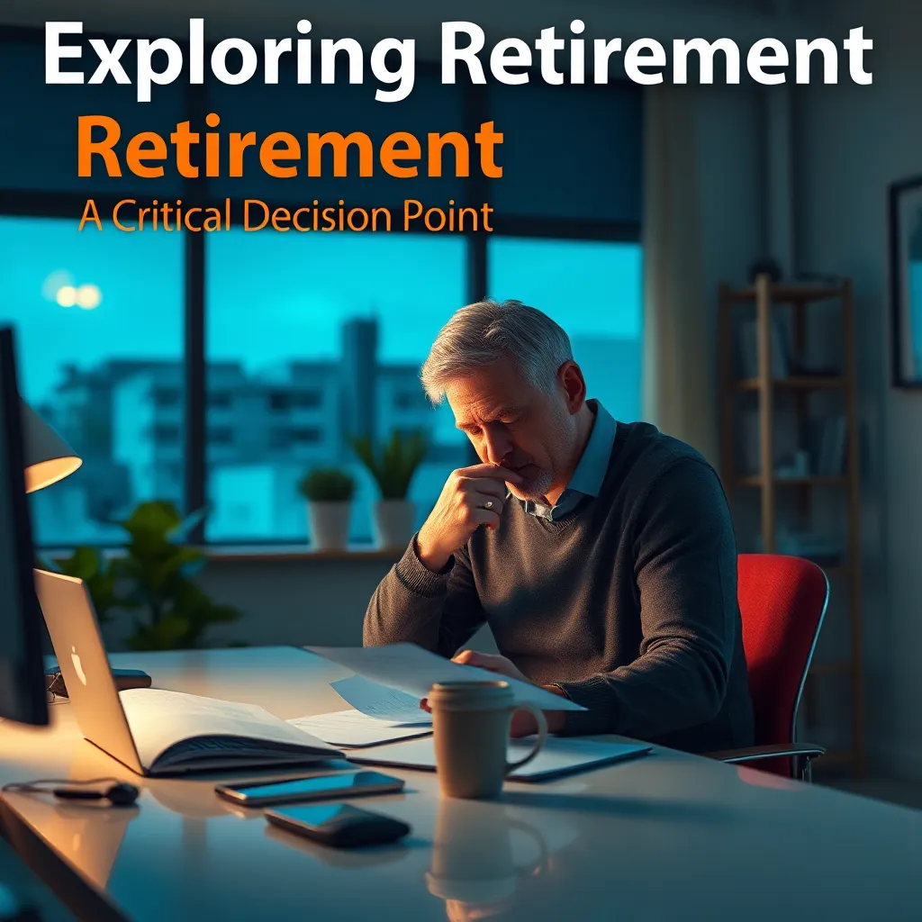 Exploring Retirement: A Critical Decision Point : LevelUpTalk