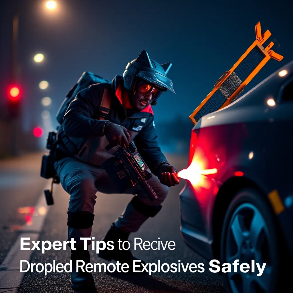 Expert Tips to Retrieve Dropped Remote Explosives Safely : LevelUpTalk