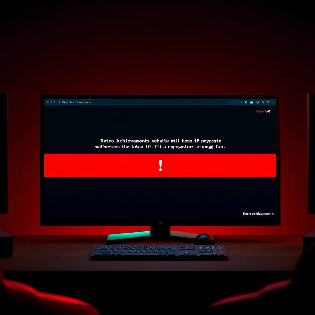 Retro Achievements Website Faces Unexpected Shutdown : LevelUpTalk