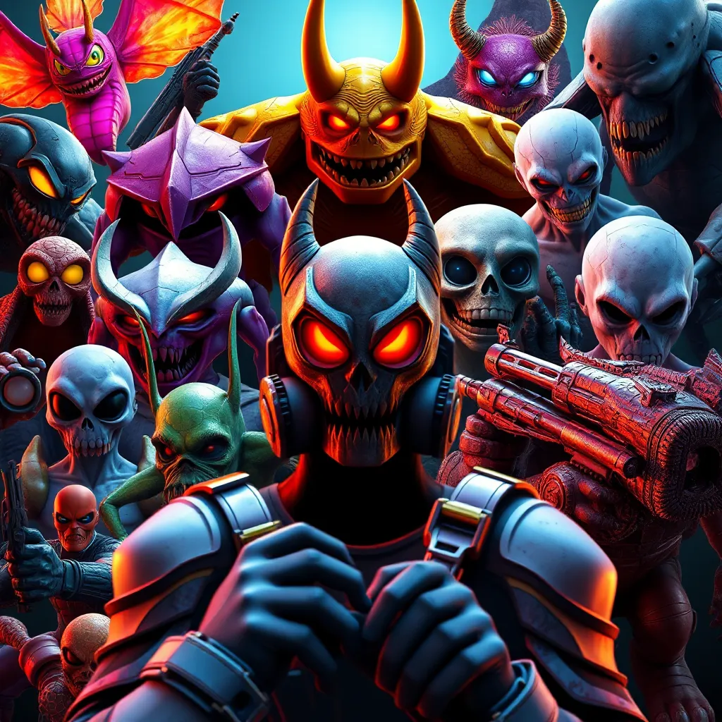 Top Retro FPS Games with the Most Impressive Enemies : LevelUpTalk