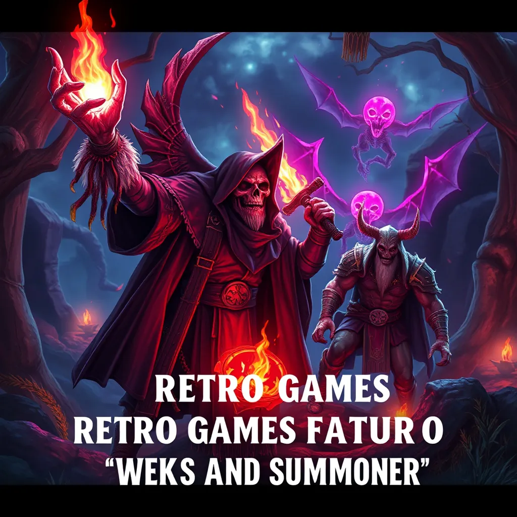 Explore Retro Games Featuring Necromancers and Summoners : LevelUpTalk