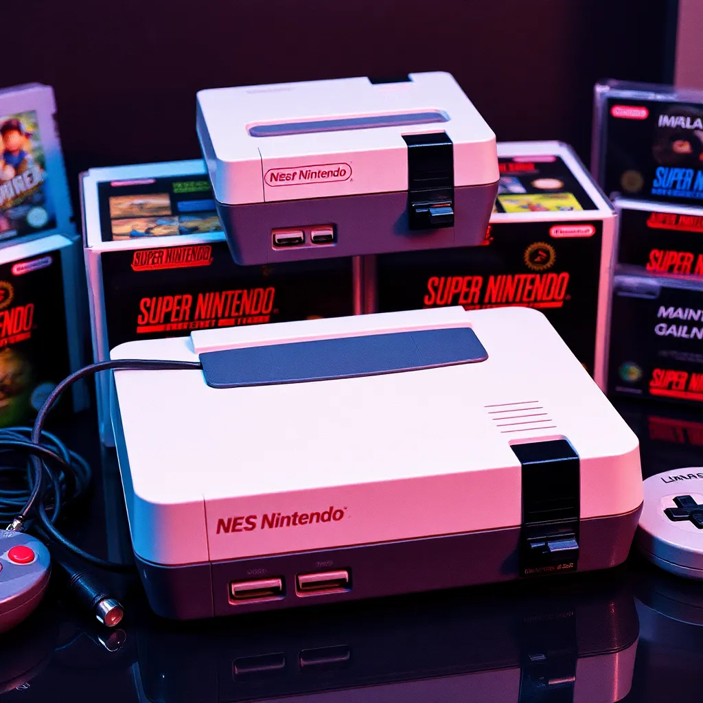 Exploring the Best Console for NES and SNES Games : LevelUpTalk