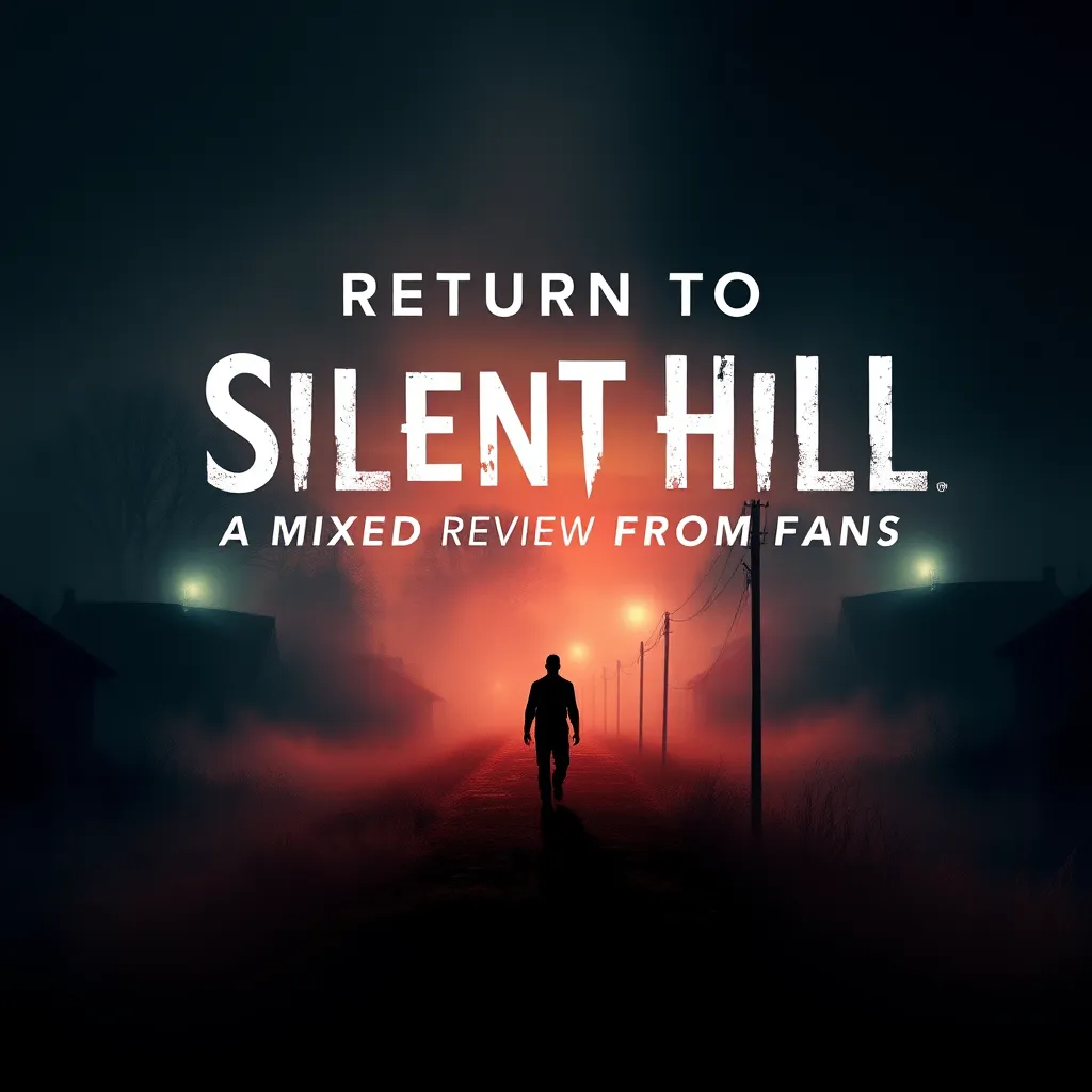 Return to Silent Hill: A Mixed Review from Fans : LevelUpTalk