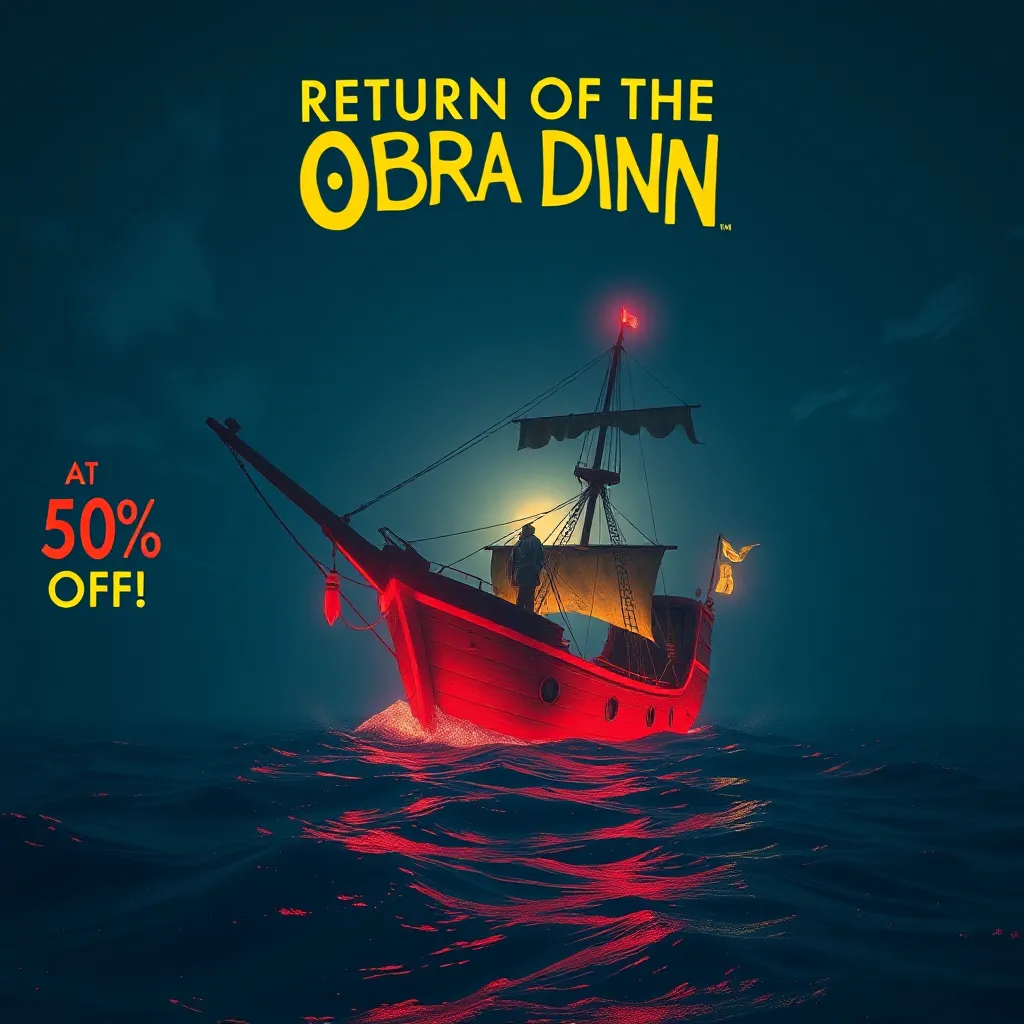 Grab Return of the Obra Dinn at 50% Off Today! : LevelUpTalk