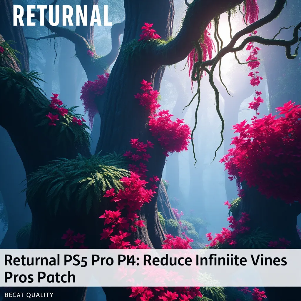 Returnal PS5 Pro Patches Reduce Infinite Vines : LevelUpTalk