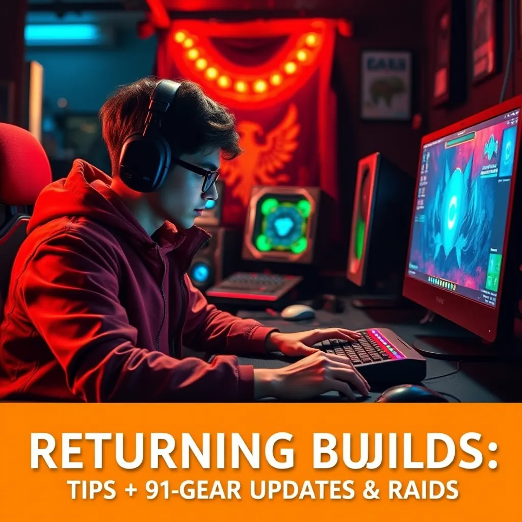 Returning Player Builds: Tips for Gear Updates and Raids : LevelUpTalk