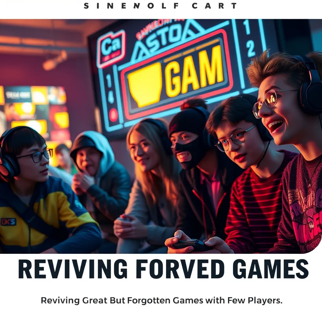 Reviving Great But Forgotten Games with Few Players : LevelUpTalk