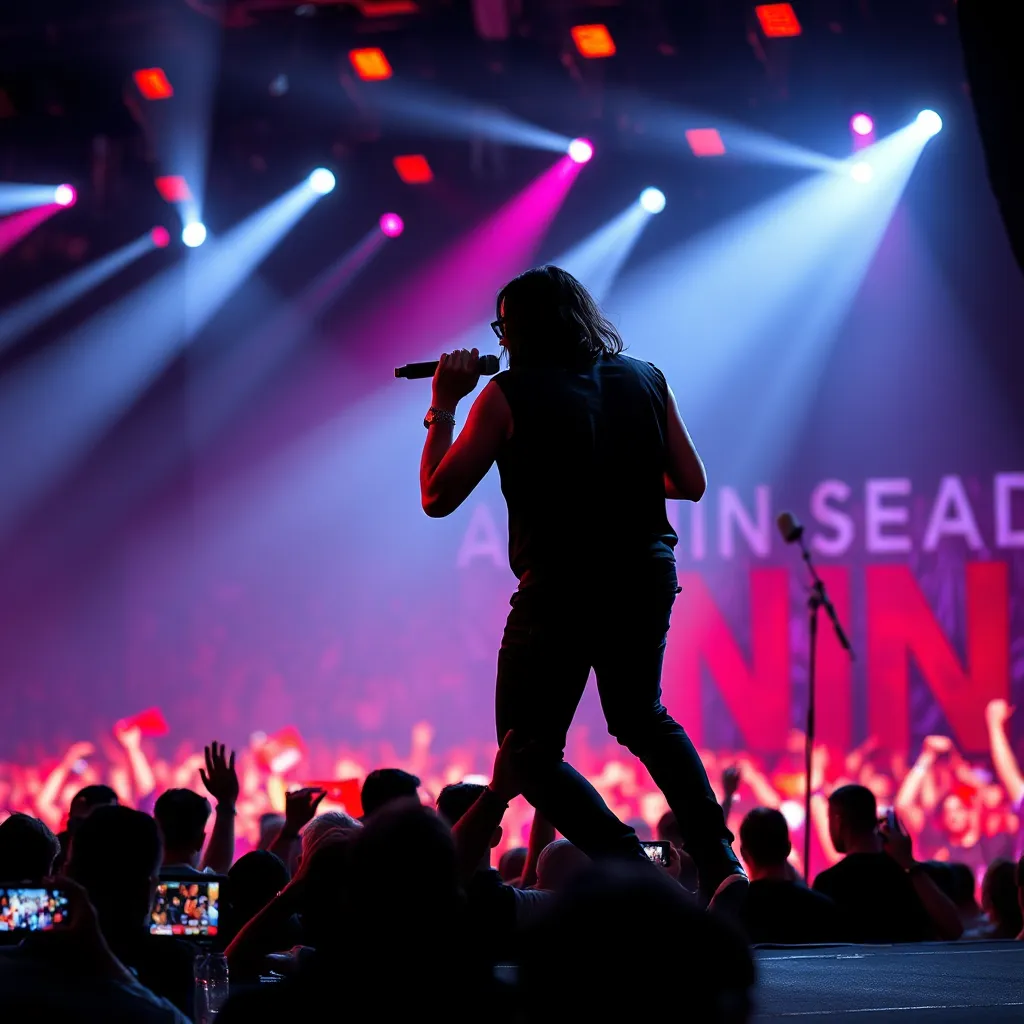 Reznor and Romero Reunited at NIN's Dublin Concert : LevelUpTalk