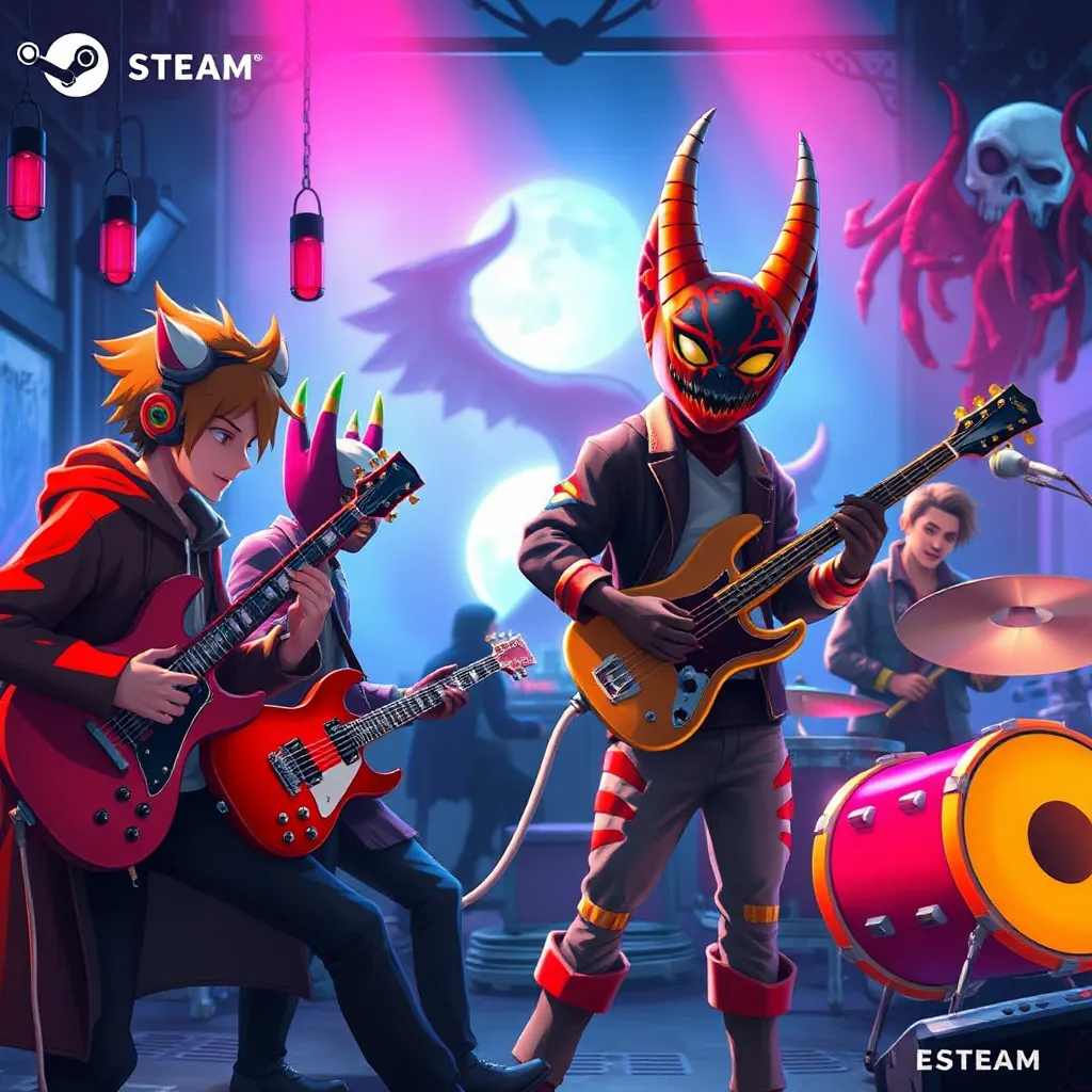 Unique Rhythm Games on Steam Beyond Traditional Styles : LevelUpTalk