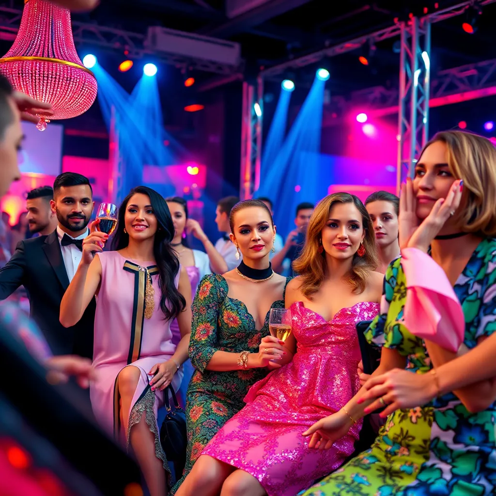 Breathtaking Aesthetic of Rich People Party at Paris Fashion Show ...