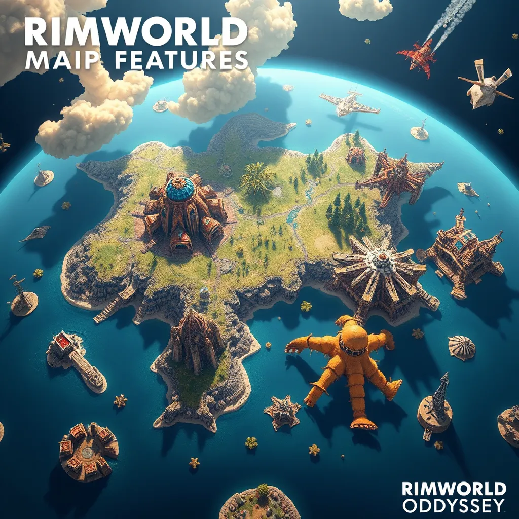 Rimworld Odyssey Preview: Explore New Map Features and Biomes : LevelUpTalk