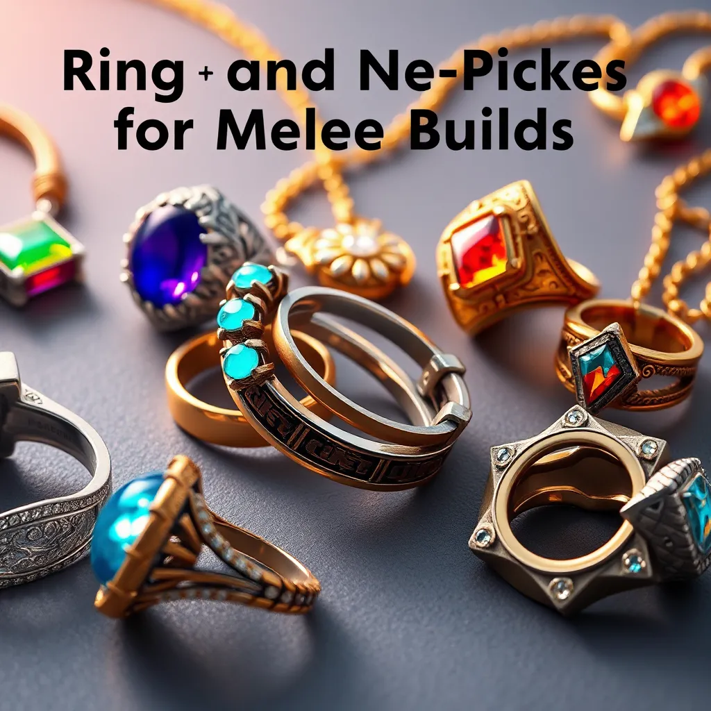 Top Ring and Necklace Picks for Melee Builds at Worlds Edge : LevelUpTalk